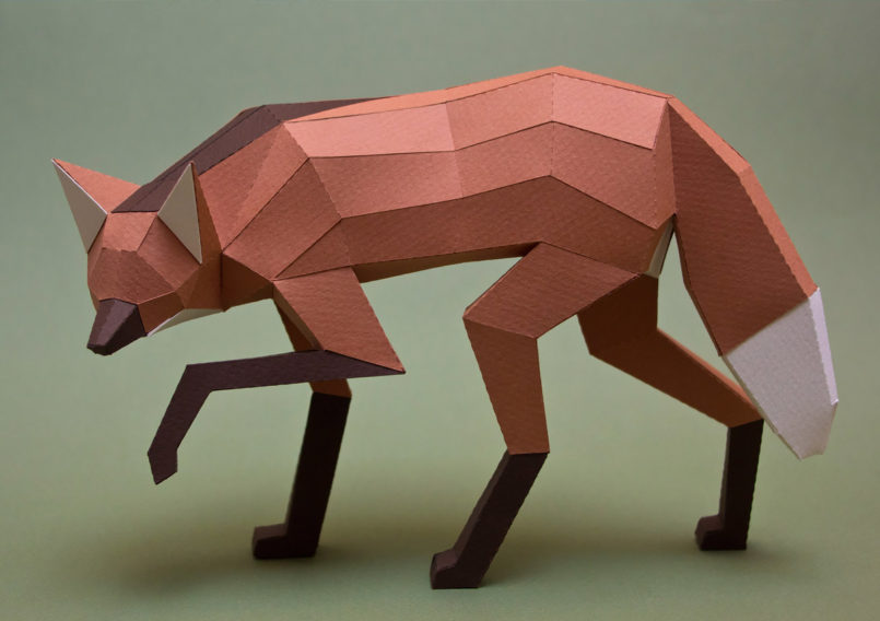New geometric animals made out of paper by Guardabosques | Daily design ...