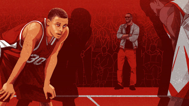 NBA Illustrations by Ryan Simpson | Daily design inspiration for ...