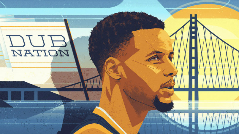 NBA Illustrations by Ryan Simpson | Daily design inspiration for ...