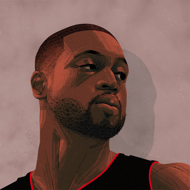 NBA Illustrations by Ryan Simpson | Daily design inspiration for ...