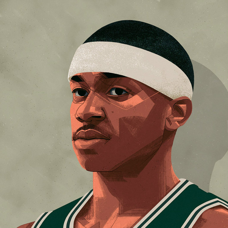 NBA Illustrations by Ryan Simpson | Daily design inspiration for ...