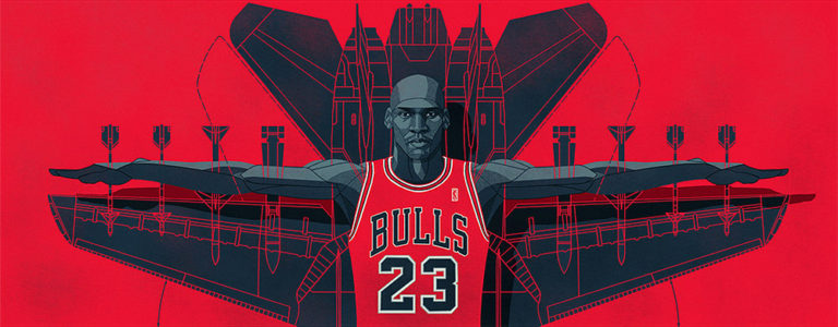 NBA Illustrations by Ryan Simpson | Daily design inspiration for ...