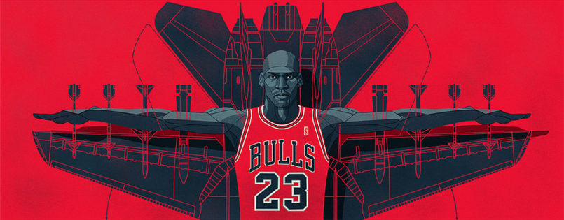 NBA Illustrations by Ryan Simpson | Daily design inspiration for ...