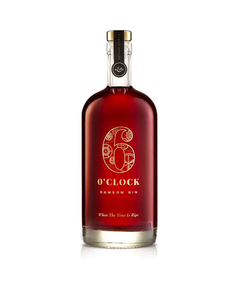 6 O’Clock Gin Branding by Green Chameleon | Daily design inspiration ...