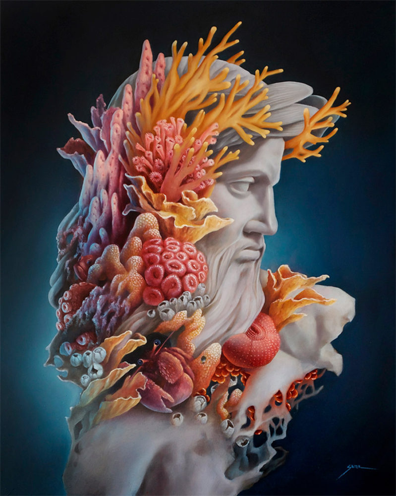 Pop Culture Oil Paintings by Bennett Slater | Daily design inspiration ...