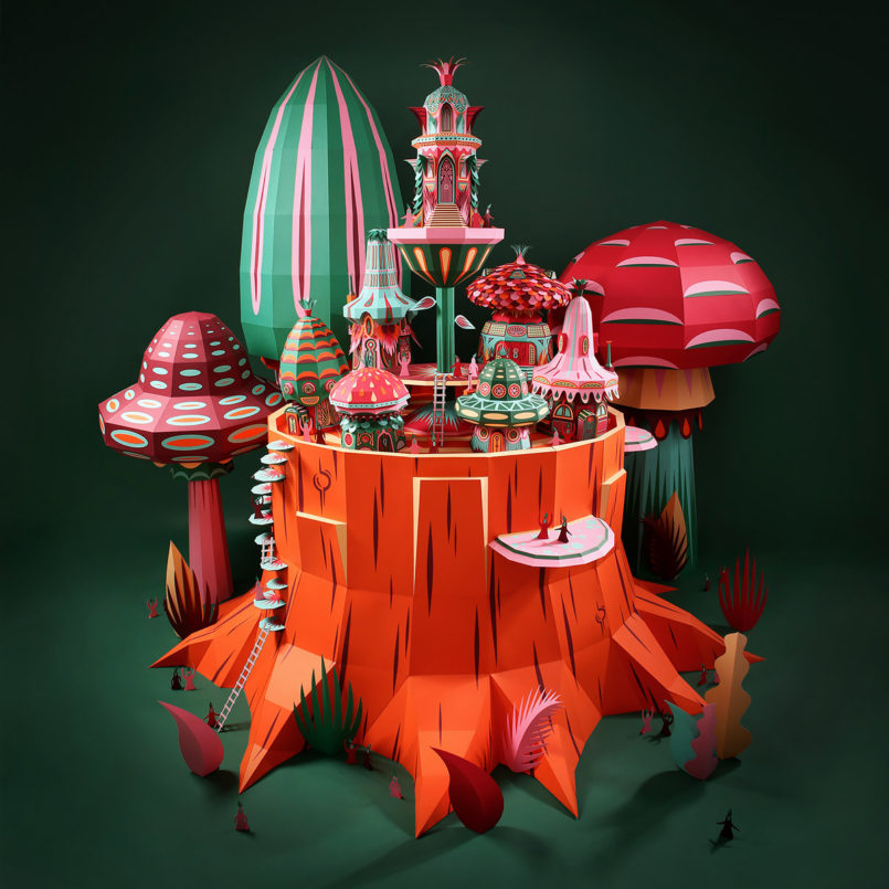 Forest Folks: Paper Artworks by Zim&Zou | Daily design inspiration for ...