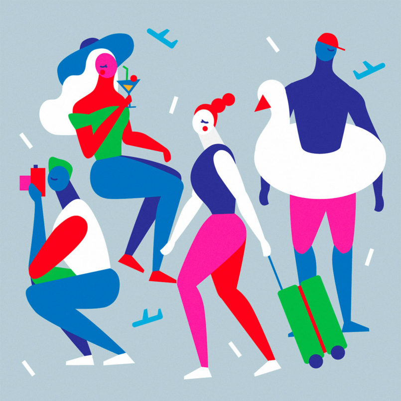 Animated GIFs & Illustrations by Minji Moon | Daily design inspiration ...