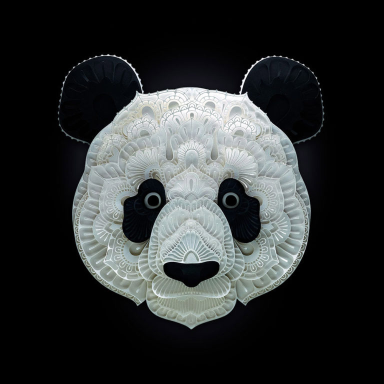Intricate Papercut Animal Portraits by Patrick Cabral | Daily design ...
