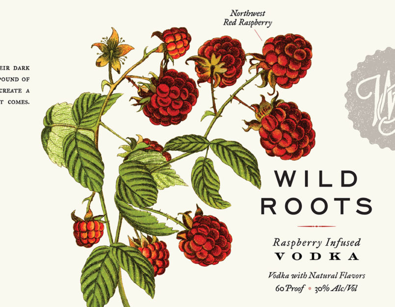 Wild Roots Vodka Packaging by Kristin Casaletto | Daily design ...