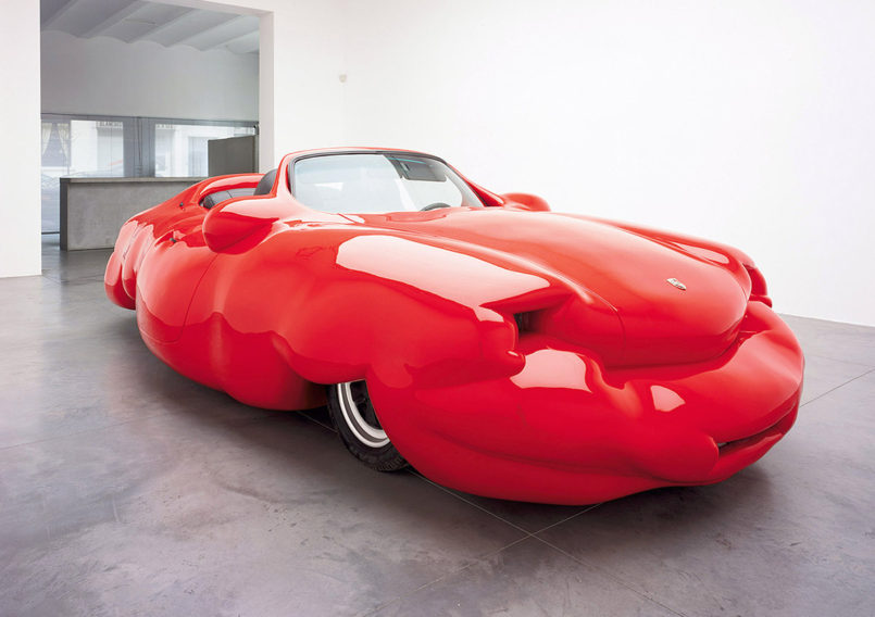 Fat Cars & Other Bizarre Vehicle Sculptures by Erwin Wurm | Daily ...
