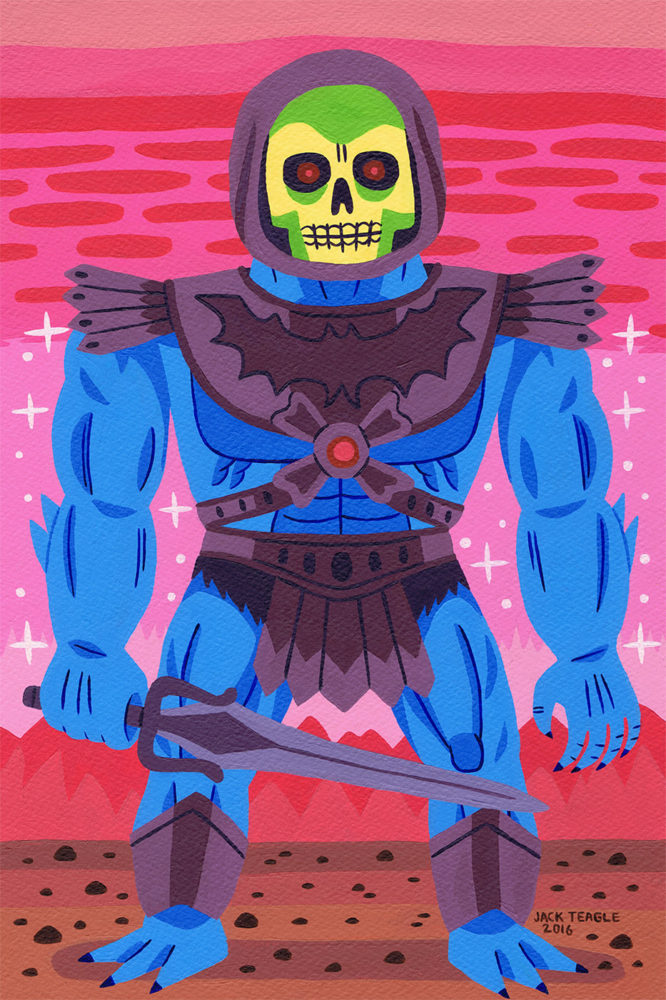 Pop Culture-Inspired Paintings by Jack Teagle | Daily design ...