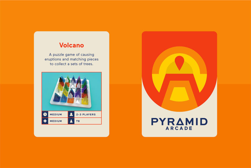 Pyramid Arcade Branding by Eileen Tjan & Abe Zieleniec | Daily design ...