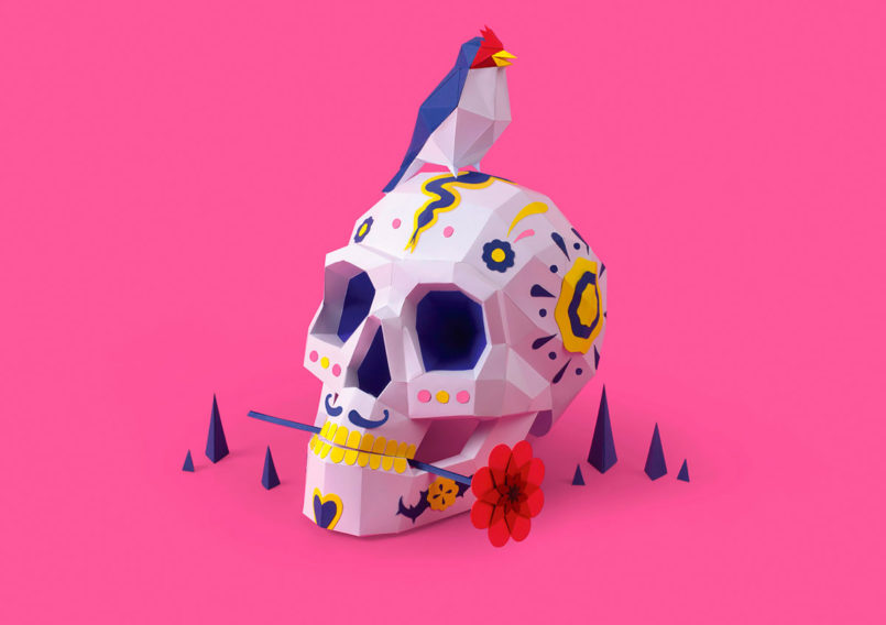 Paper Sculptures & Graphic Design by Graphéine | Daily design ...