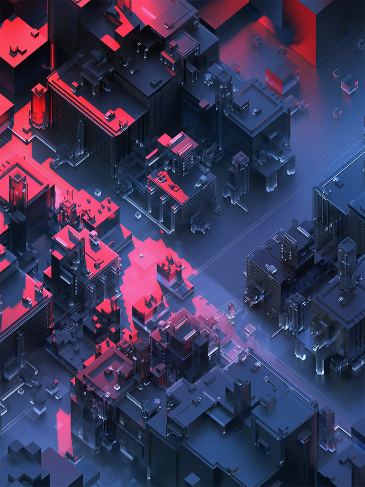 Digital Cityscapes: Illustrations by Tomasz Artur Bolek | Daily design ...