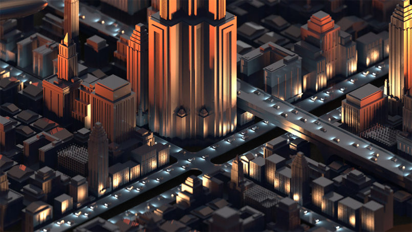 Digital Cityscapes: Illustrations by Tomasz Artur Bolek | Daily design ...