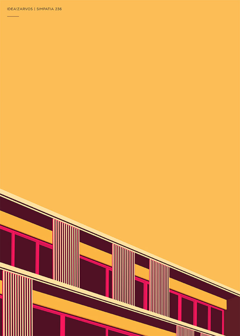 Colorful Architectural Illustrations by Henrique Folster | Daily design ...