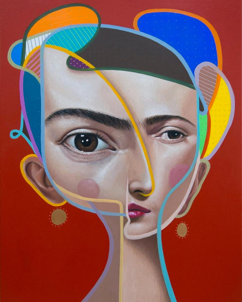 Post Neo Cubism: Paintings & Murals by Belin | Daily design inspiration ...