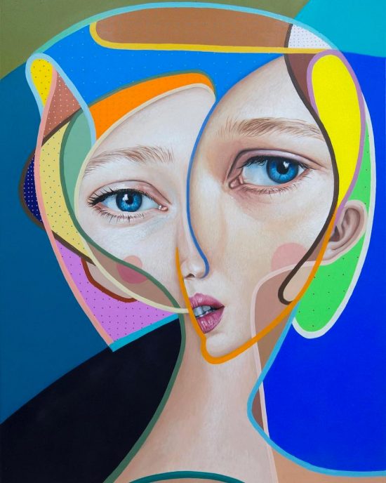 Post Neo Cubism: Paintings & Murals by Belin | Daily design inspiration ...