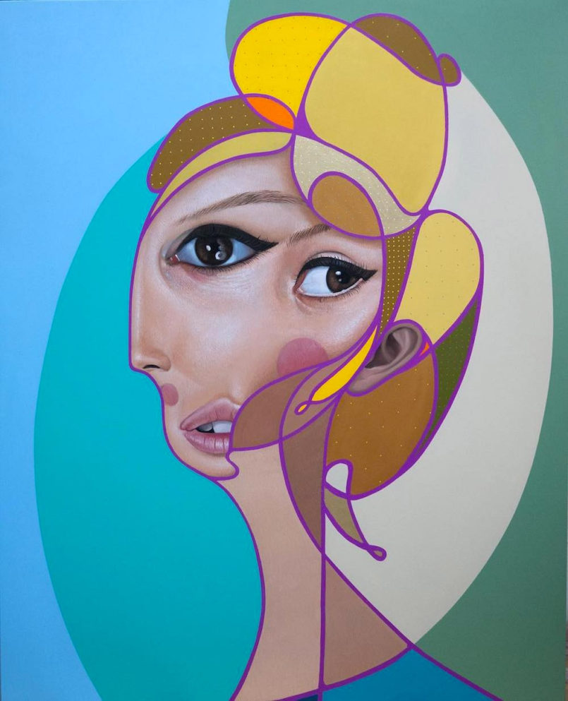 Post Neo Cubism: Paintings & Murals by Belin | Daily design inspiration ...