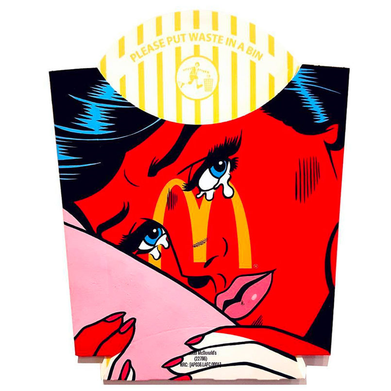 Provocative Artworks on Discarded Packaging by Ben Frost | Daily design ...