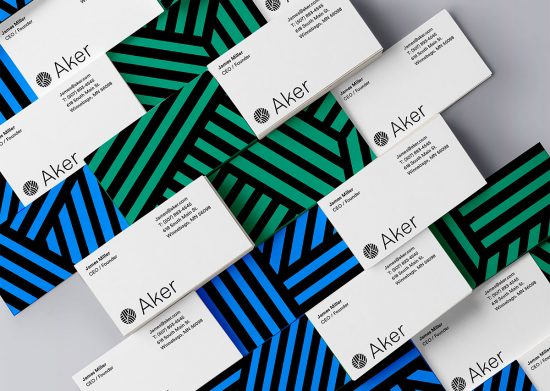 Aker Branding & Interface Design by Clever°Franke | Daily design ...