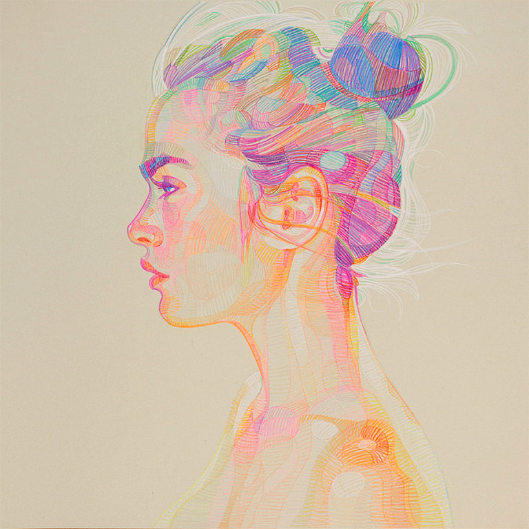 Fragments: Unique Portraits by Lui Ferreyra | Daily design inspiration ...