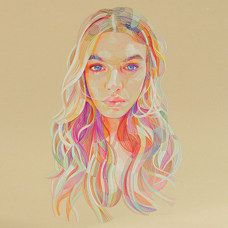 Fragments: Unique Portraits by Lui Ferreyra | Daily design inspiration ...