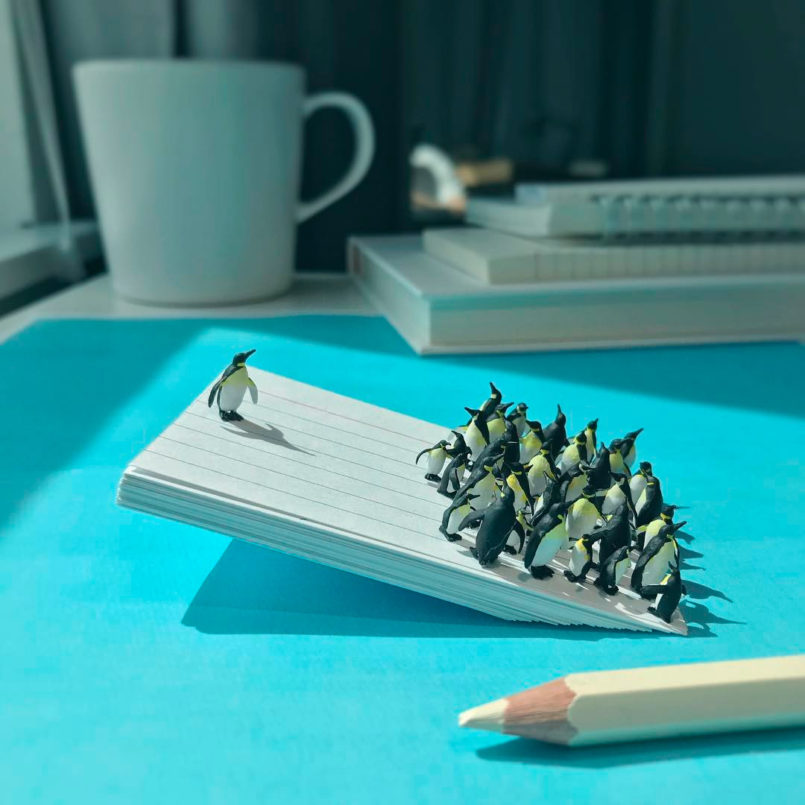 Miniature Worlds: Photo Series by Derrick Lin | Daily design ...