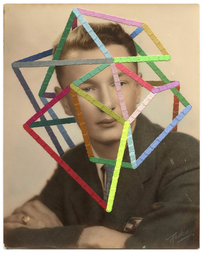 Embroidered Vintage Photographs by Julie Cockburn | Daily design ...