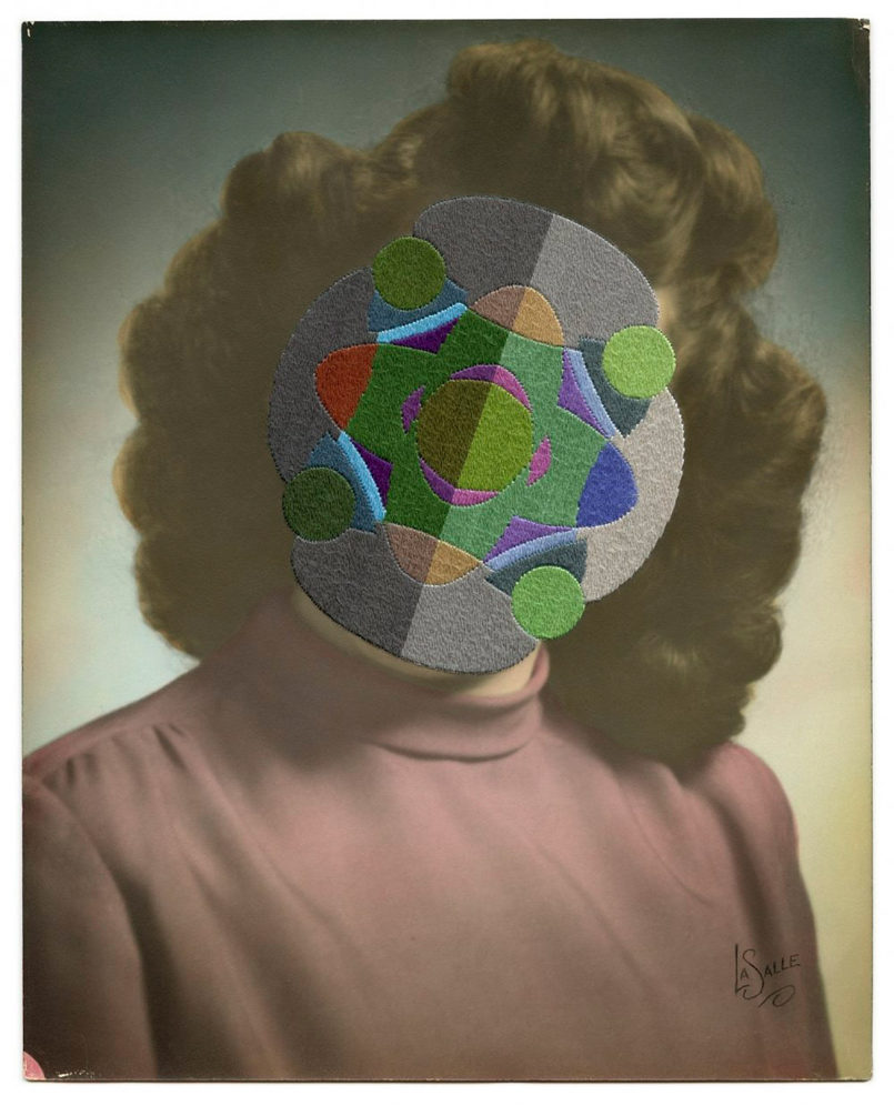 Embroidered Vintage Photographs by Julie Cockburn | Daily design ...