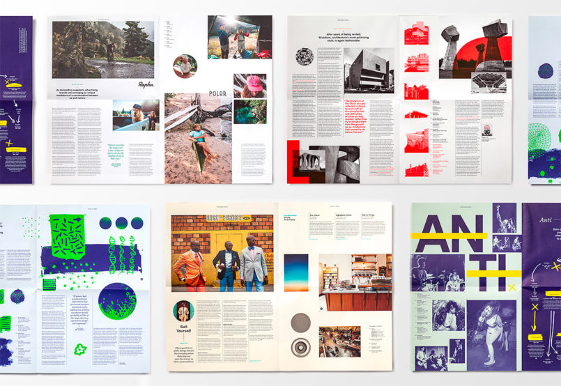 Mohawk Maker Quarterly: Editorial Design by Brett Newman | Daily design ...
