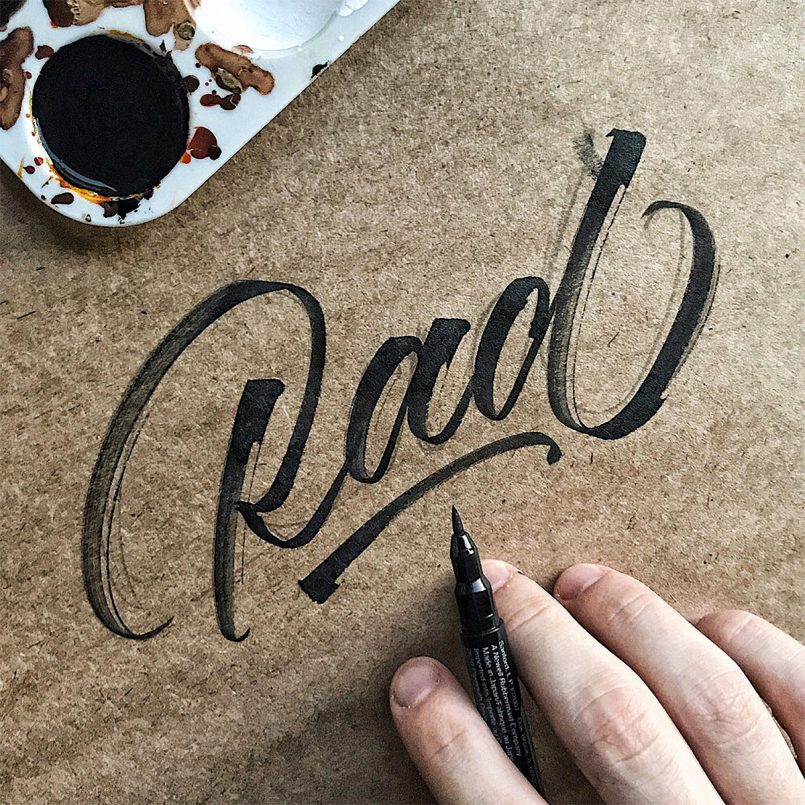 Hand-Lettering & Typography by Michael Moodie | Daily design ...