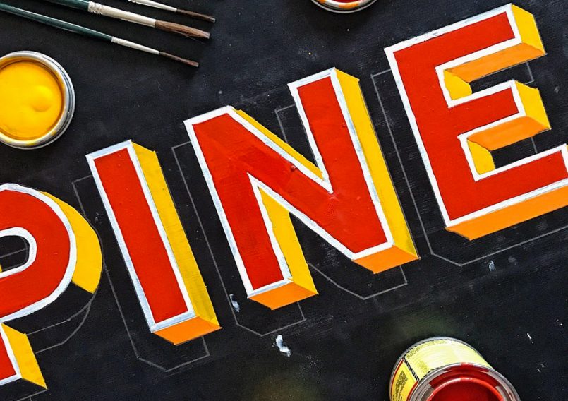 Hand-Lettering & Typography by Michael Moodie | Daily design ...