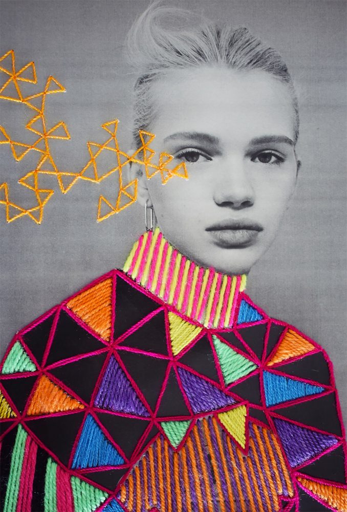 Embroidered Artworks by Victoria Villasana | Daily design inspiration ...