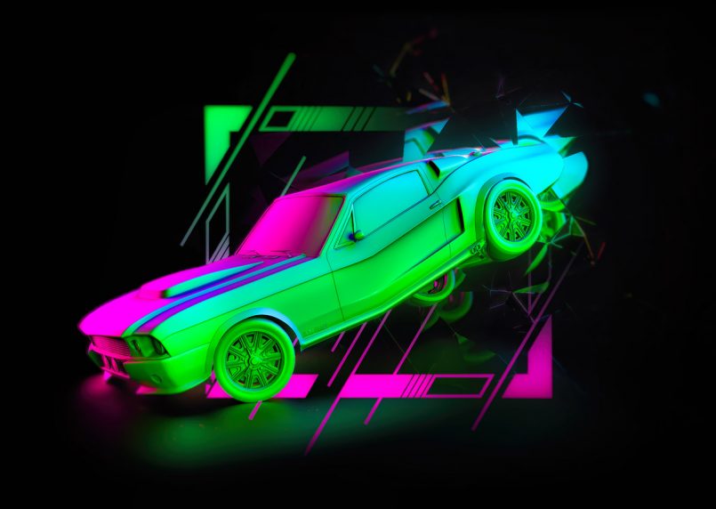 Twisted Vehicles: Digital Artworks by Simon Waloszek | Daily design ...