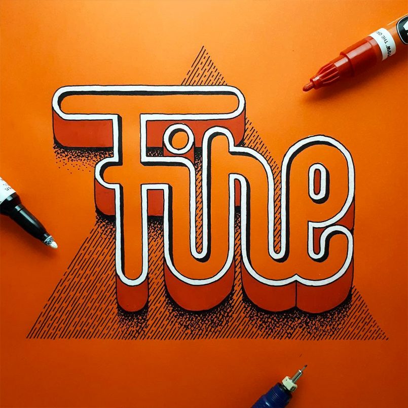 Sweet Hand-Lettering Artworks by Guillermo Vigil | Daily design ...