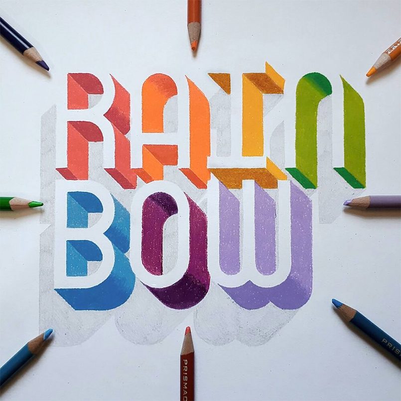 Sweet Hand-Lettering Artworks by Guillermo Vigil | Daily design ...