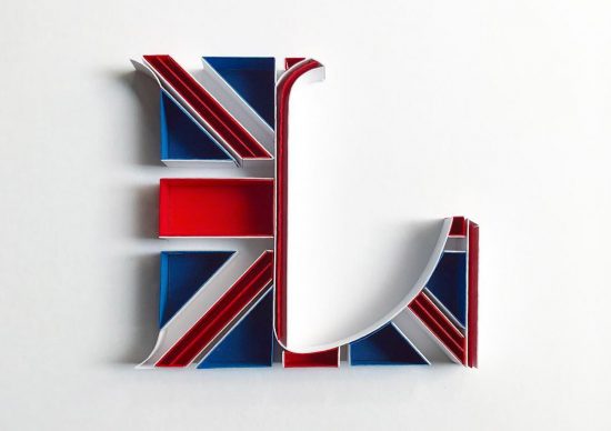 New Typographic Paper Artworks by Sabeena Karnik | Daily design ...