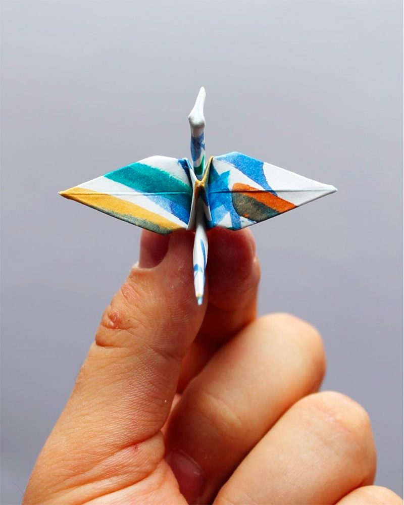 1,000 Paper Cranes by Cristian Marianciuc | Daily design inspiration ...