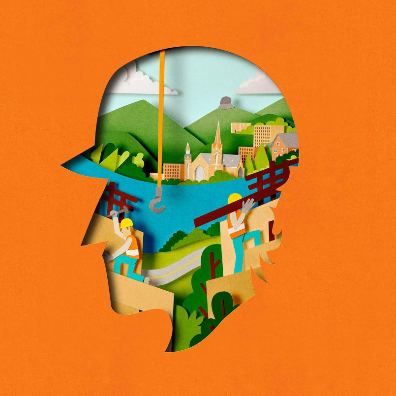 Amazing Paper Illustrations by Bomboland Studio | Daily design ...