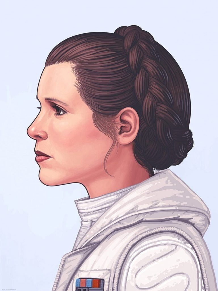 Star Wars Portraits by Mike Mitchell | Daily design inspiration for ...