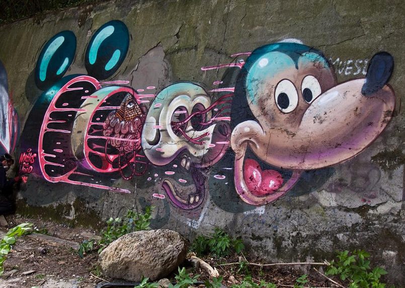 Cross-Sections: Incredible Street Art by Nychos | Daily design ...