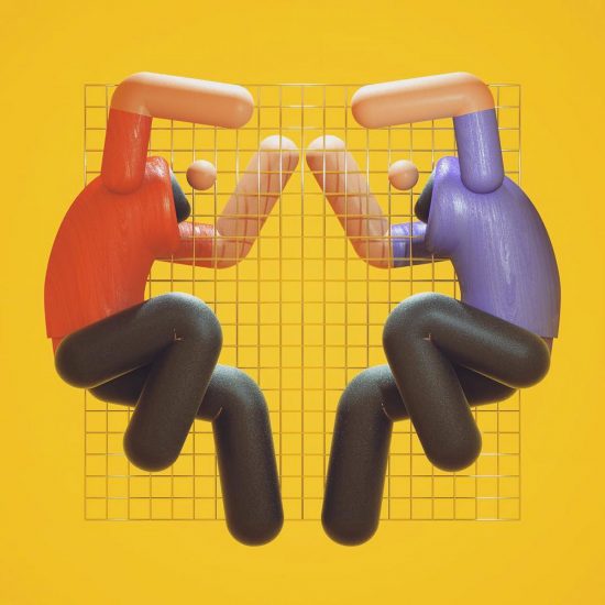 Geometric Characters & Animated Illustrations by Patrick Sluiter ...