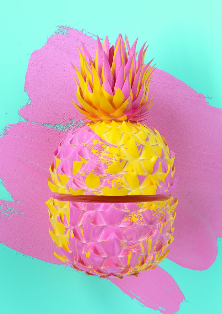 Painted Objects: 3D Artworks by Ben Fearnley | Daily design inspiration ...