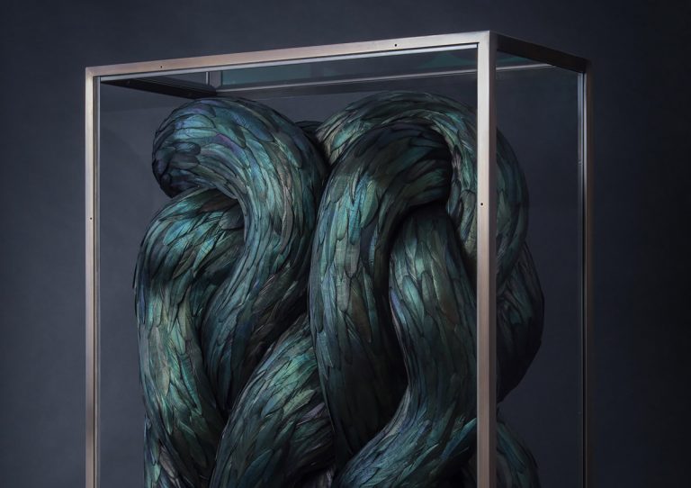 Intricate Feather Sculptures by Kate MccGwire | Daily design ...