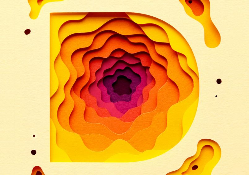 Outside Lands: Creative Paper Typography by Owen Gildersleeve | Daily ...