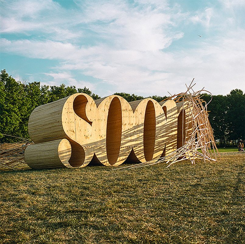 Typographic Art Installations by Trevor Wheatley & Cosmo Dean | Daily ...