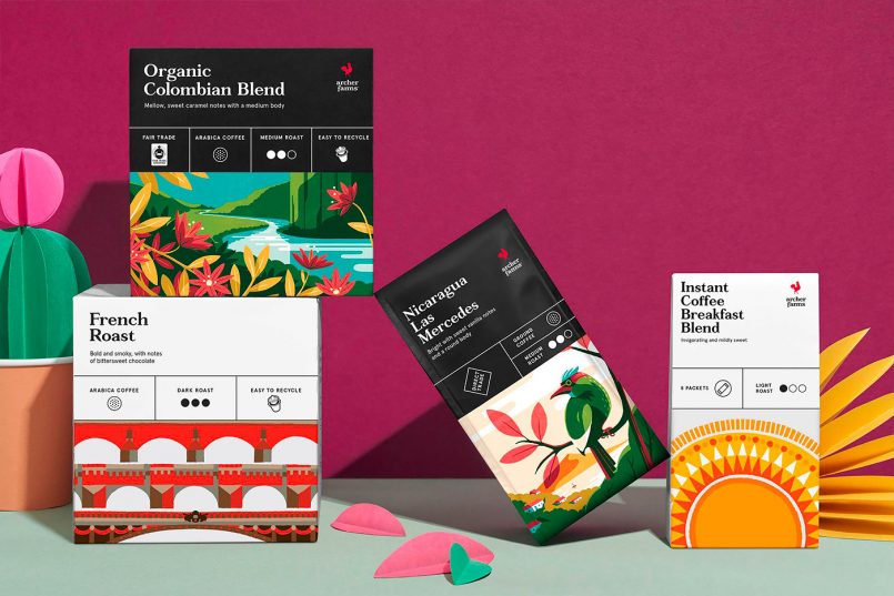 Archer Farms Coffee: Branding & Packaging by Jules Tardy | Daily design ...
