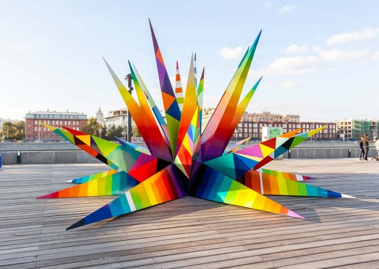 Geometric Sculptures & Murals by Okuda San Miguel | Daily design ...