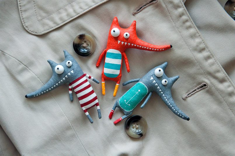 Cute & Quirky Toys by Lidiya Marinchuk | Daily design inspiration for ...